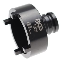 BGS-technic BGS Nutmutternschl&uuml;ssel 8265-10, Zapfen au&szlig;en liegend, 69 mm, KM8 ; BGS technic)