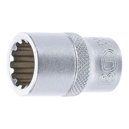 BGS-technic BGS Steckschl&uuml;ssel-Einsatz Gear Lock 10215, Antrieb Innenvierkant 12,5 mm (1/2"), SW 15 mm ; BGS technic)