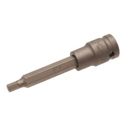 BGS-technic BGS Kraft-Bit-Einsatz 4286, L&auml;nge 100 mm, Antrieb Innenvierkant 12,5 mm (1/2"), Innensechskant 6 mm ; BGS technic)