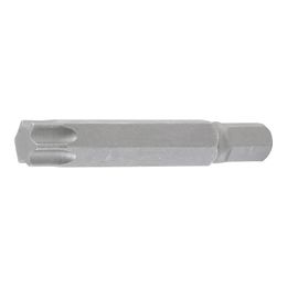 BGS-technic BGS Bit 4598, Länge 75 mm, Antrieb Außensechskant 10 mm (3/8"), T-Profil (für Torx) T60 ; BGS technic)