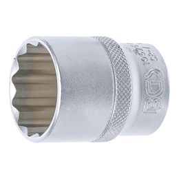 BGS-technic BGS Steckschl&uuml;ssel-Einsatz Zw&ouml;lfkant 10626, Antrieb Innenvierkant 12,5 mm (1/2"), SW 26 mm ; BGS technic)