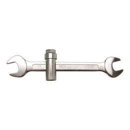BGS-technic BGS Sanit&auml;rschl&uuml;ssel 8560, mit Schiebest&uuml;ck M10, SW 17x19 mm ; BGS technic)