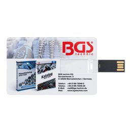 BGS-technic BGS USB-Stick USB, 32 GB, im Kreditkartenformat ; BGS technic)