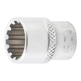 BGS-technic BGS Steckschl&uuml;ssel-Einsatz Gear Lock 10113, Antrieb Innenvierkant 6,3 mm (1/4"), SW 13 mm ; BGS technic)