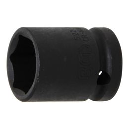 BGS-technic BGS Kraft-Steckschl&uuml;ssel-Einsatz Sechskant 5221, Antrieb Innenvierkant 12,5 mm (1/2"), SW 21 mm ; BGS technic)