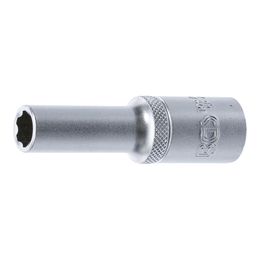 BGS-technic BGS Steckschl&uuml;ssel-Einsatz Super Lock, tief 10270, Antrieb Innenvierkant 12,5 mm (1/2"), SW 10 mm ; BGS technic)