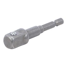 BGS-technic BGS Adapter für Bohrmaschinen 9685-3, Antrieb Außensechskant 6,3 mm (1/4") / Abtrieb Außenvierkant 12,5 mm (1/2") ; BGS technic)