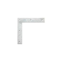 GAH Alberts Holzverb.-Eckwinkel L 120 x H 120mm gerade Stahl roh sendz. (332853)