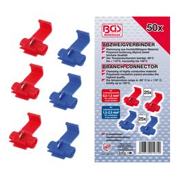 BGS-technic BGS Abzweigverbinder-Sortiment 80757, 50-tlg. ; BGS technic)