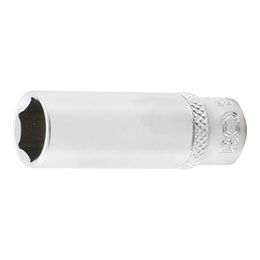 BGS-technic BGS Steckschl&uuml;ssel-Einsatz Sechskant, tief 10512, Antrieb Innenvierkant 6,3 mm (1/4"), SW 12 mm ; BGS technic)