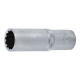 BGS-technic BGS Steckschl&uuml;ssel-Einsatz Zw&ouml;lfkant, tief 10684, Antrieb Innenvierkant 12,5 mm (1/2"), SW 17 mm ; BGS technic)