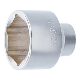 BGS-technic BGS Steckschl&uuml;ssel-Einsatz Sechskant 3770, Antrieb Innenvierkant 25 mm (1"), SW 70 mm ; BGS technic)