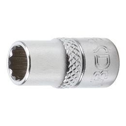 BGS-technic BGS Steckschl&uuml;ssel-Einsatz Zw&ouml;lfkant 10777, Antrieb Innenvierkant 6,3 mm (1/4"), SW 7 mm ; BGS technic)