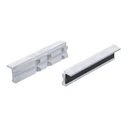 BGS-technic BGS Schraubstock-Schutzbacken 9284, Aluminium, Breite 125 mm, 2-tlg. ; BGS technic)