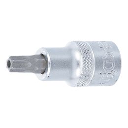 BGS-technic BGS Bit-Einsatz 4327, Antrieb Innenvierkant 12,5 mm (1/2"), T-Profil (für Torx) mit Bohrung T45 ; BGS technic)