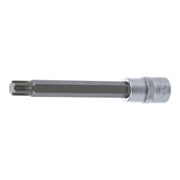 BGS-technic BGS Bit-Einsatz 4176, L&auml;nge 140 mm, Antrieb Innenvierkant 12,5 mm (1/2"), Keil-Profil (f&uuml;r RIBE) M12 ; BGS technic)