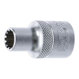 BGS-technic BGS Steckschl&uuml;ssel-Einsatz Gear Lock 10209, Antrieb Innenvierkant 12,5 mm (1/2"), SW 9 mm ; BGS technic)