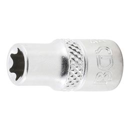 BGS-technic BGS Steckschl&uuml;ssel-Einsatz E-Profil 6408, Antrieb Innenvierkant 6,3 mm (1/4"), SW E8 ; BGS technic)