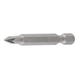 BGS-technic BGS Bit 4596, L&auml;nge 50 mm, Antrieb Au&szlig;ensechskant 6,3 mm (1/4"), Kreuzschlitz PZ1 ; BGS technic)