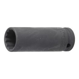 BGS-technic BGS Kraft-Steckschl&uuml;ssel-Einsatz Zw&ouml;lfkant, tief 5353, Antrieb Innenvierkant 12,5 mm (1/2"), SW 21 mm ; BGS technic)