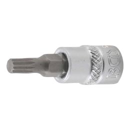 BGS-technic BGS Bit-Einsatz 5105-M5, Antrieb Innenvierkant 6,3 mm (1/4"), Innenvielzahn (f&uuml;r XZN) M5 ; BGS technic)