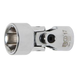 BGS-technic BGS Kardangelenk-Einsatz Sechskant 2457, Antrieb Innenvierkant 10 mm (3/8"), SW 17 mm ; BGS technic)