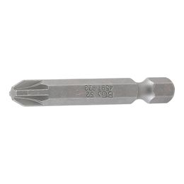 BGS-technic BGS Bit 4597, L&auml;nge 50 mm, Antrieb Au&szlig;ensechskant 6,3 mm (1/4"), Kreuzschlitz PZ3 ; BGS technic)