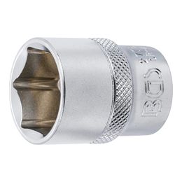 BGS-technic BGS Steckschl&uuml;ssel-Einsatz Sechskant 2778, Antrieb Innenvierkant 12,5 mm (1/2"), SW 7/8" ; BGS technic)
