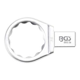 BGS-technic BGS Einsteck-Ringschl&uuml;ssel 6903-36, 36 mm, Aufnahme 14 x 18 ; BGS technic)