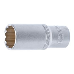 BGS-technic BGS Steckschlüssel-Einsatz Zwölfkant, tief 10688, Antrieb Innenvierkant 12,5 mm (1/2"), SW 24 mm ; BGS technic)