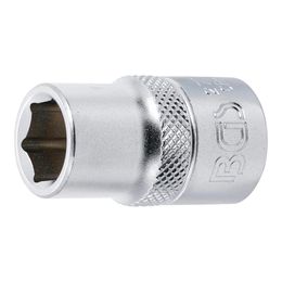 BGS-technic BGS Steckschl&uuml;ssel-Einsatz Sechskant 2772, Antrieb Innenvierkant 12,5 mm (1/2"), SW 1/2" ; BGS technic)