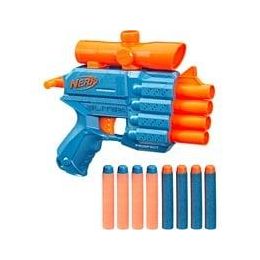Hasbro Nerf Elite 2.0 Prospect QS-4, Nerf Gun blaugrau/orange