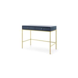 Höffner Schminktisch Molly ¦ blau ¦ Maße (cm): B: 103,5 H: 77,6 » Höffner