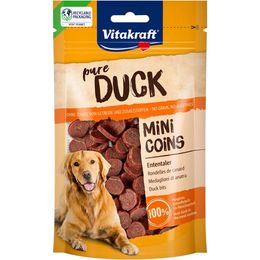 Vitakraft Hundeleckerli Ente, pure duck mini coins