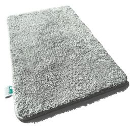 casa pura Badematten Sky Uni Silver Grey