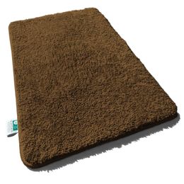 casa pura Badematten Sky Uni Earth Brown