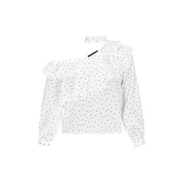 NAEMI Bluse Damen Gr&ouml;&szlig;e XL schwarz / offwhite