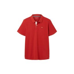 Tom Tailor Poloshirt Herren Größe L rot / weiß