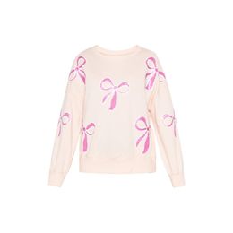 SANIKA Sweatshirt 'Fashion Look' Damen Gr&ouml;&szlig;e XL apricot / pink / wei&szlig;