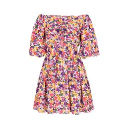 swirly Sommerkleid 'Spring Summer' Damen Gr&ouml;&szlig;e 40 bunt