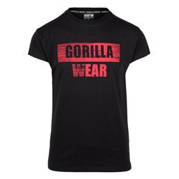 Gorilla Wear Funktionsshirt 'Murray' Herren Größe M blutrot / schwarz