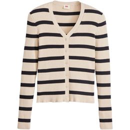 Levi's LEVI'S Strickjacke Damen Gr&ouml;&szlig;e M beige / schwarz