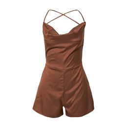 In The Style Jumpsuit Damen Gr&ouml;&szlig;e XS braun