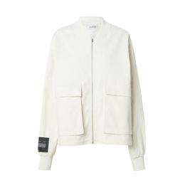Oh April &Uuml;bergangsjacke 'Iroh' Damen Gr&ouml;&szlig;e L elfenbein / grasgr&uuml;n / schwarz Sommerjacke