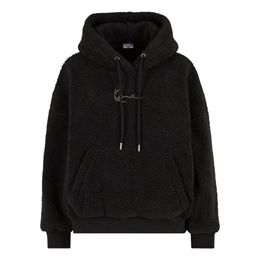 Karl Kani KK Metal Signature Teddy Os Hoodie ' ' Damen Gr&ouml;&szlig;e XXS schwarz