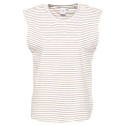 Ichi Top Damen Gr&ouml;&szlig;e XXXL creme / karamell