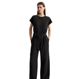 Marc O'Polo MARC O'POLO Damen Overall "aus TENCEL Lyocell", schwarz, Gr. 32, unifarben, Obermaterial: 100% Lyocell, Overalls