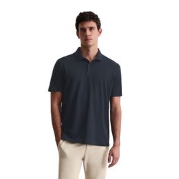 Marc O'Polo MARC O'POLO Herren Poloshirt "aus reiner Bio-Baumwolle", blau, Gr. M, unifarben, Obermaterial: 100% Baumwolle, Shirts