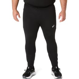 asics Herren Lauftights "asics CORE TIGHT", schwarz, Gr. XXL, unifarben, Stoff, Obermaterial: 79% Polyester, 21% Elasthan, Hosen