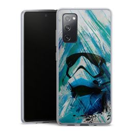 DeinDesign Galaxy S20 FE Handy Silikon H&uuml;lle Case transparent Handyh&uuml;lle Colourful Star Wars Stormtrooper Silikon Case